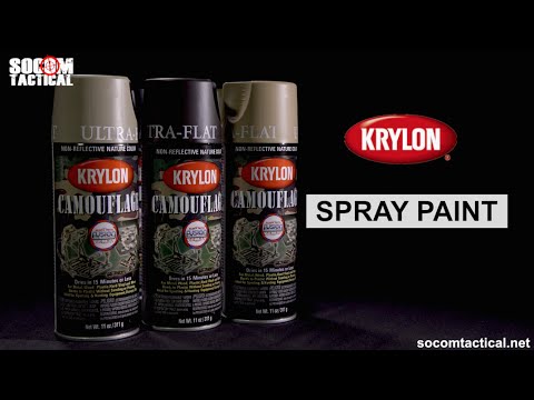 Krylon Camouflage Spray Paint - Socom Tactical