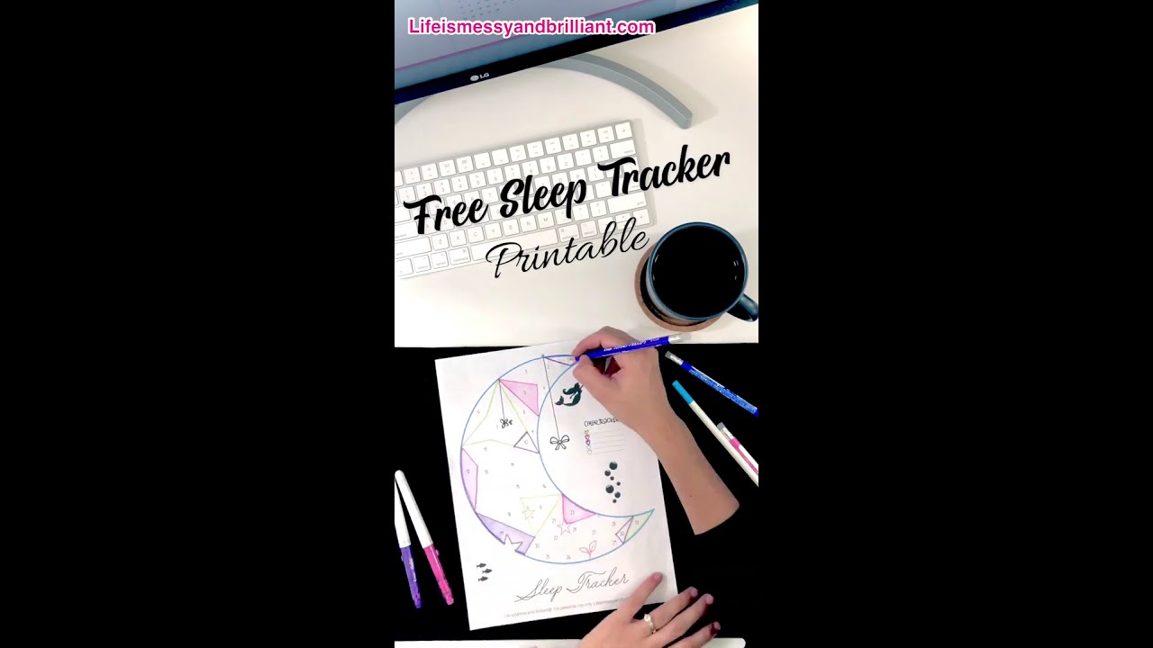 Sleep Tracker Bullet Journal Printable