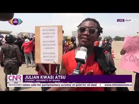 UG students protest over hikes in fees, new residential policy | CNR