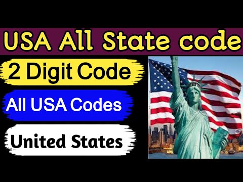 Usa all states codes | USA State codes list