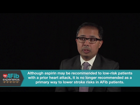 Can I take Aspirin instead of an anticoagulant?