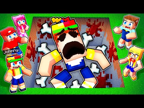 Johnny FOUND SCARY BURIED JOHNNY BODY In Minecraft!
