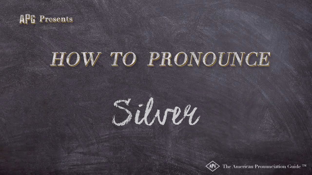 How to Pronounce Silver (Real Life Examples!)