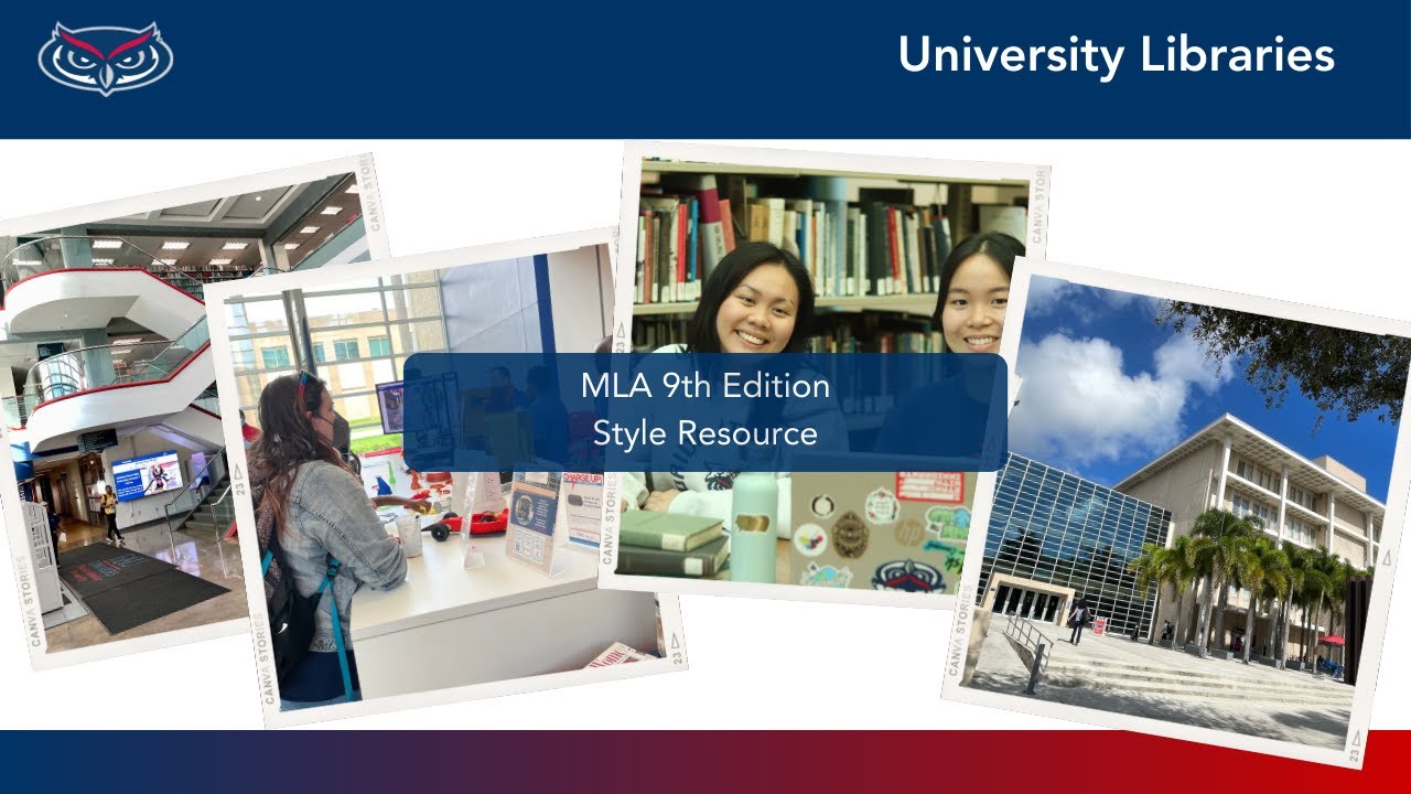 MLA 9th Edition Citation Style Instruction