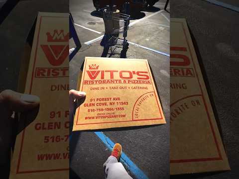 Vito’s Ristorante & Pizzeria in Glen Cove — average guy tested DAY50 #shorts #pizza