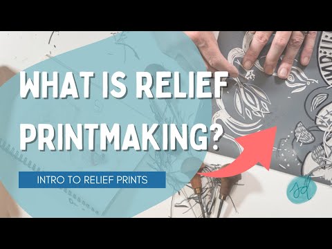 Intro To Relief Printmaking || Art Education || Printmaking
