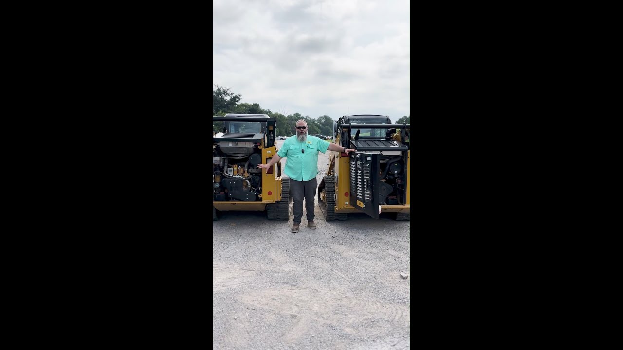 Cat 255 vs 259D3 — Rear Visibility