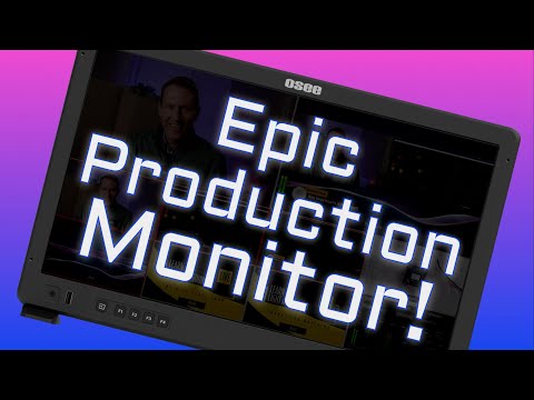 Pro grade production monitor: OSEE Mega 22S