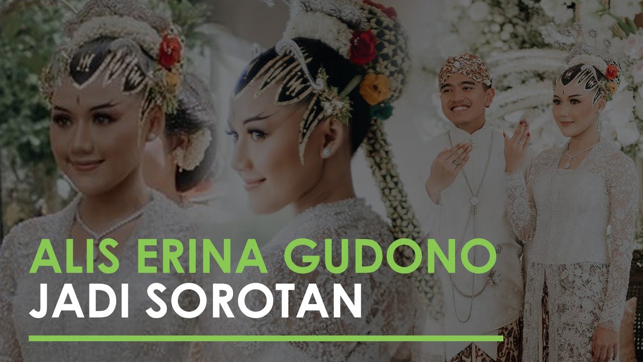Alis Erina Gudono saat Akad Nikah Jadi Sorotan, Ini Filosofi Paes Ageng ...