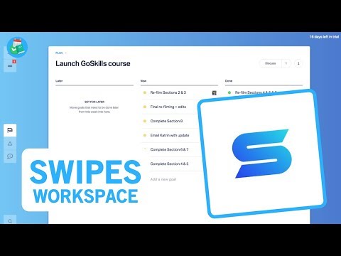 Swipes Workspace | Project Management Review