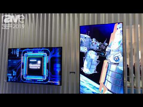 ISE 2019: SAMSUNG Showcases Its QLED 8K Displays, Including AI Upscaling