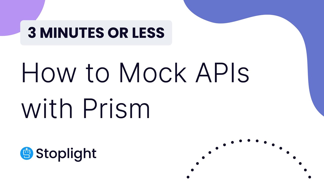 3 Minutes or Less: How to Mock APIs with Prism