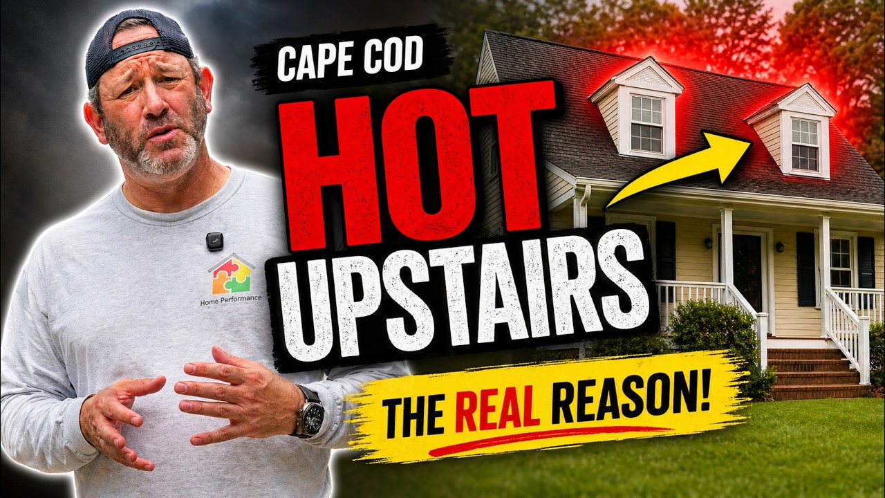 The Ventilation Myth: Why Cape Cod Homes Are Always Uncomfortable