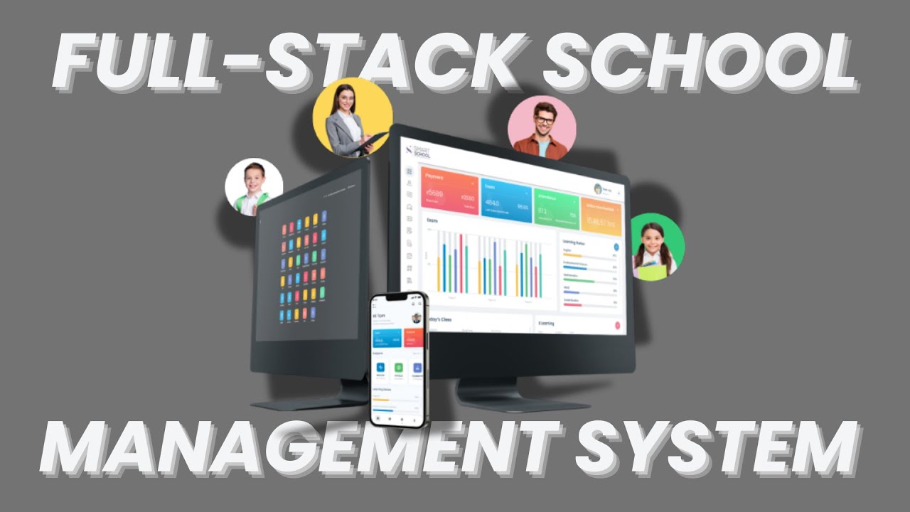 School Management System | Full-Stack PHP MySQL Student & Admin Management Web App