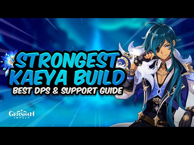 Kaeya | Genshin Impact- Appearence,personality,Rating,Best Builds and FAQs