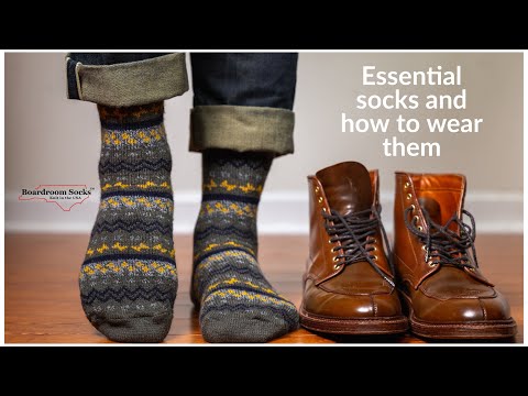 The Essential Socks for Every Man & How to Wear Them