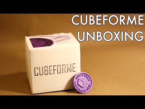 CubeForme Cube Unboxing / MyMiniFactory Studio Designer Prints!