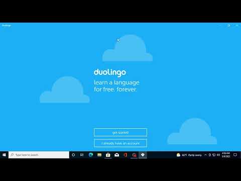 How to install duolingo application in windows 10