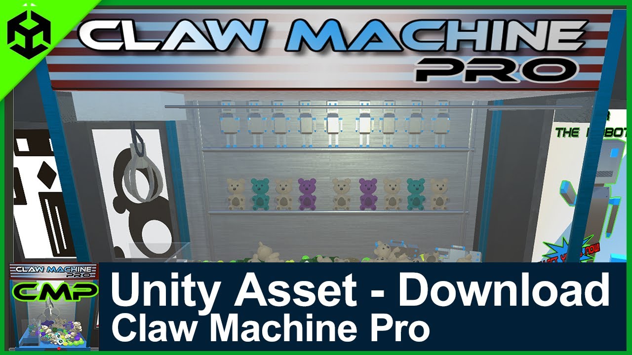 Claw Machine Pro - Unity Asset