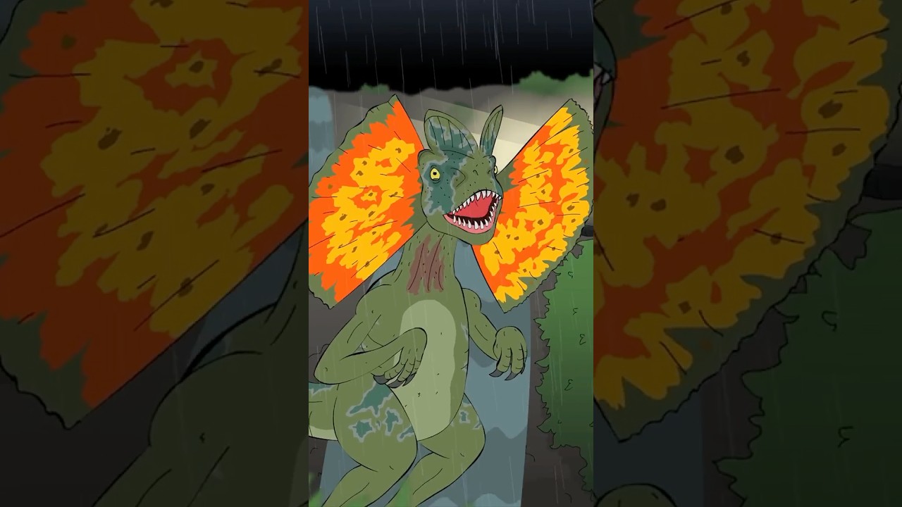 Dilophosaurus RAPS While Eating Nedry 🦖😂 Jurassic Park Parody