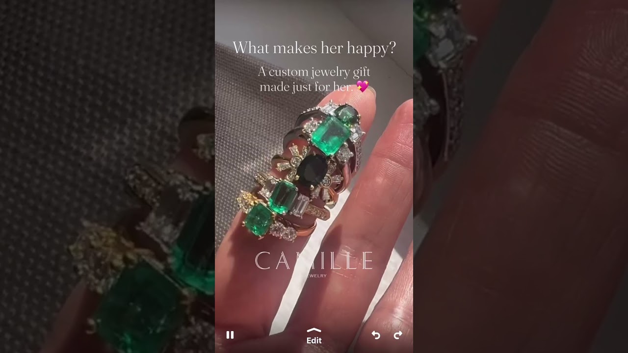Custom Jewelry Made Just for Her | One-of-a-Kind Fine Jewelry #GiftsForHer