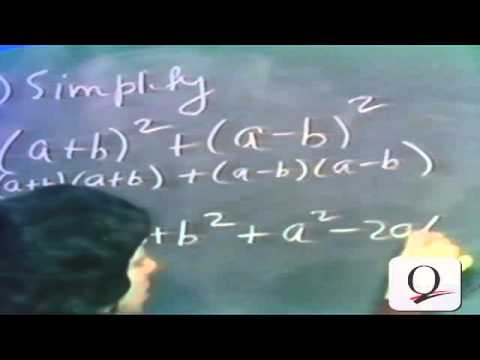 Elementary Algebra #47: Final Exam Review (Part I)