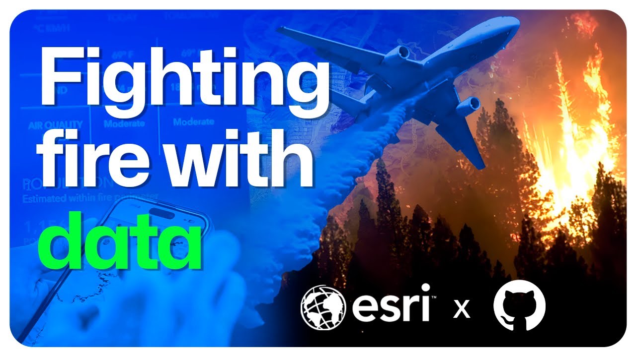 How open source and real-time data are used to fight wildfires