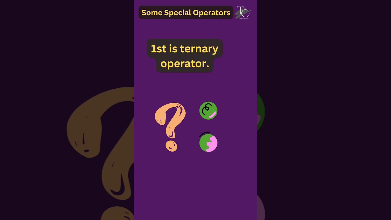 Ternary Operator in javascript | Special Operators in javascript #javascript  tutorial in 1 minutes