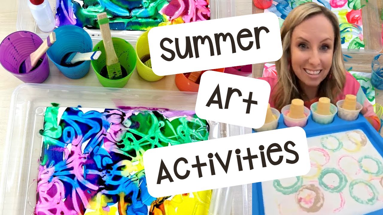 14 Fun Open-Ended Art Ideas for Summer