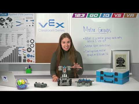 motor groups - VEX IQ Robots