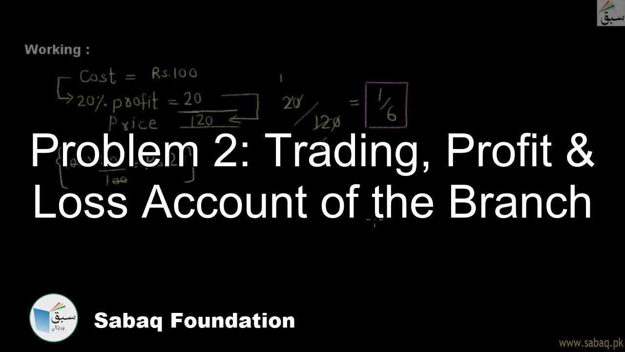 Understanding PDF Trading Profit and Loss Accounts – A Comprehensive Guide