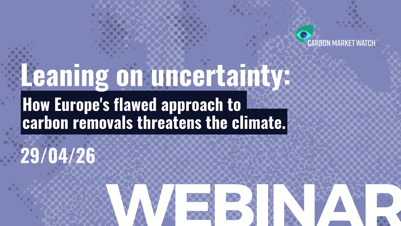 Leaning on uncertainty: How Europe’s flawed approach to carbon removals threatens the climate.