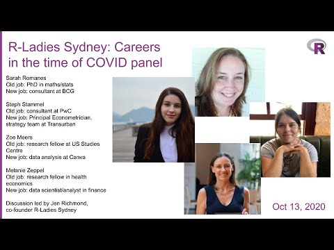 R-Ladies Sydney (English) Careers in the time of COVID Oct 13 2020