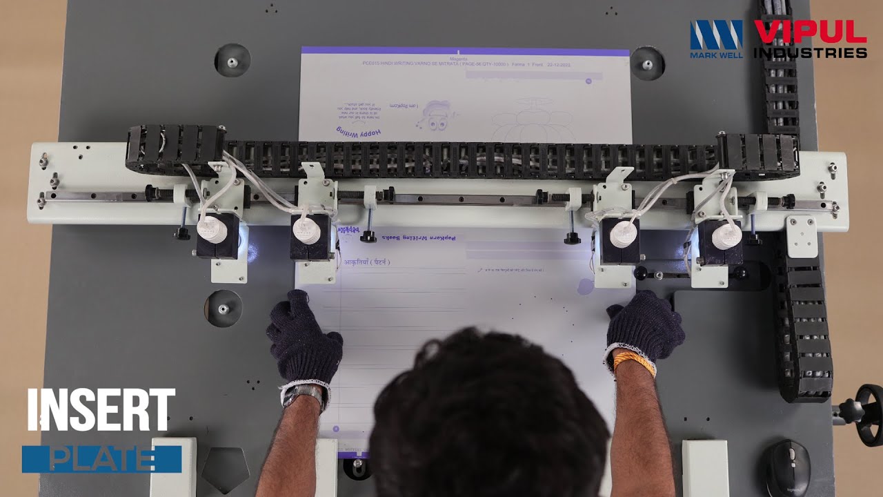 VISION AUTOPILOT OFFSET PLATE PUNCH.