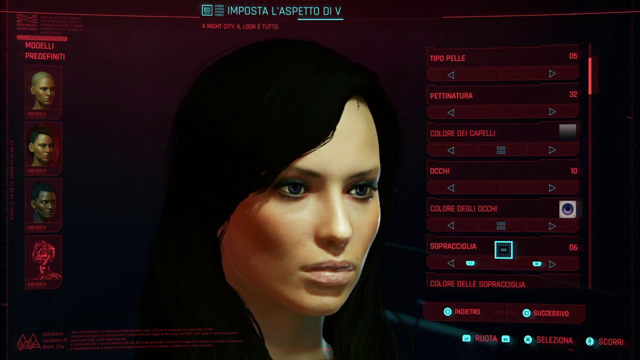 Cyberpunk 2077 The Witcher 3 Yennefer Character Creation