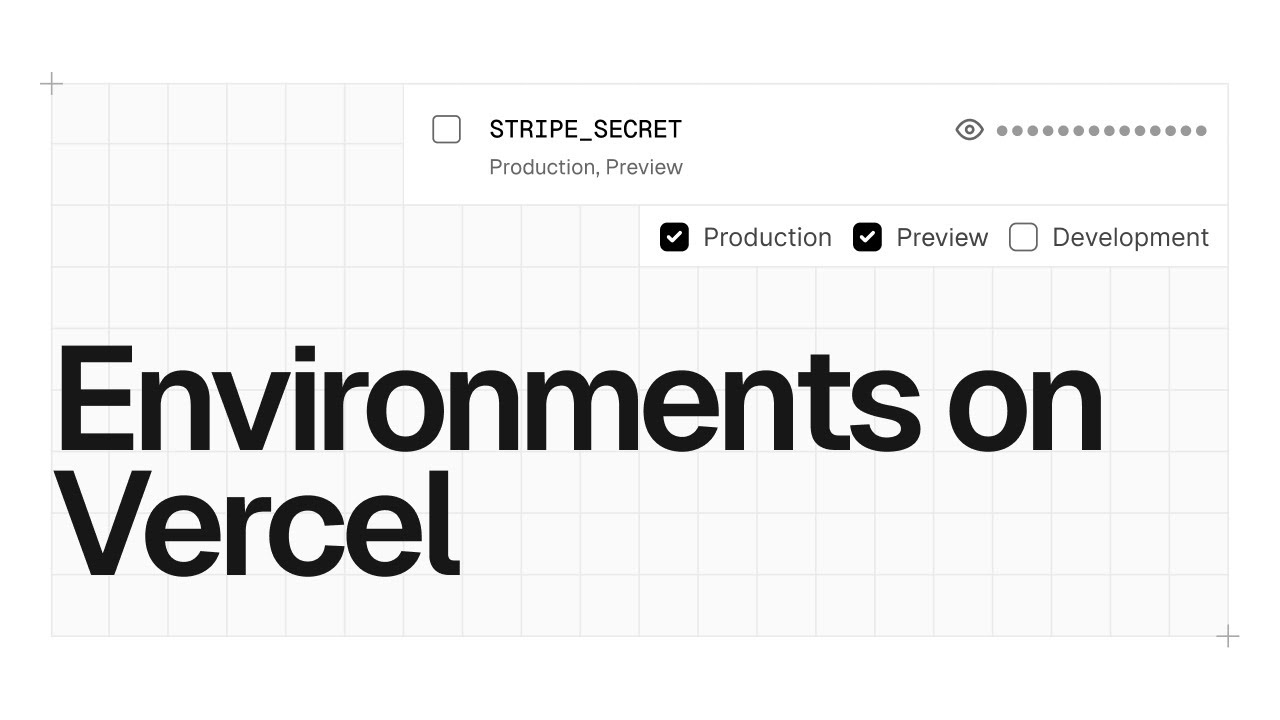 Environments on Vercel