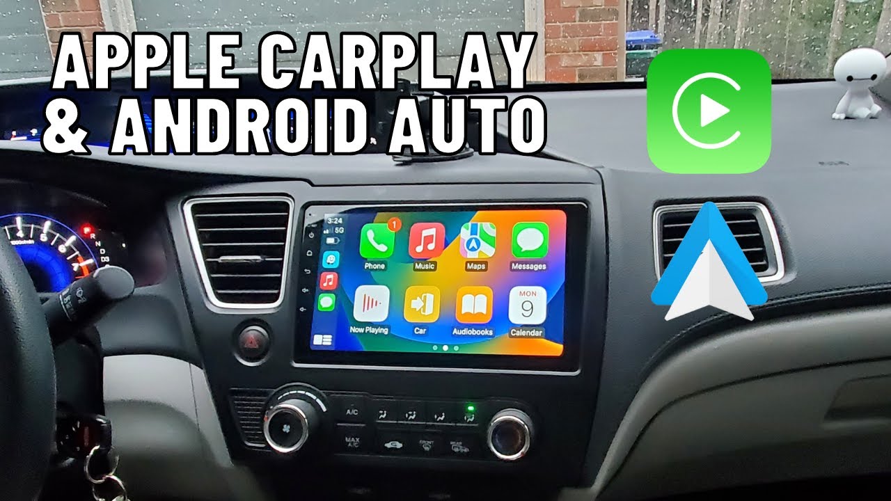 Installing Android Head Unit In My Girlfriend's 2013 Honda Civic | Apple CarPlay & Android Auto