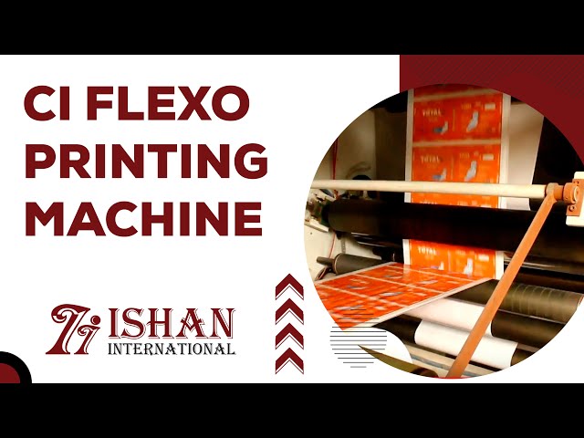 Printing Machine - Closed Doctor Blade Chamber Type Flexo Printing ...