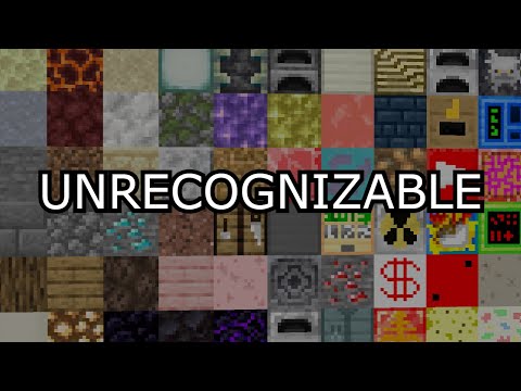 I Made Minecraft UNRECOGNIZABLE...