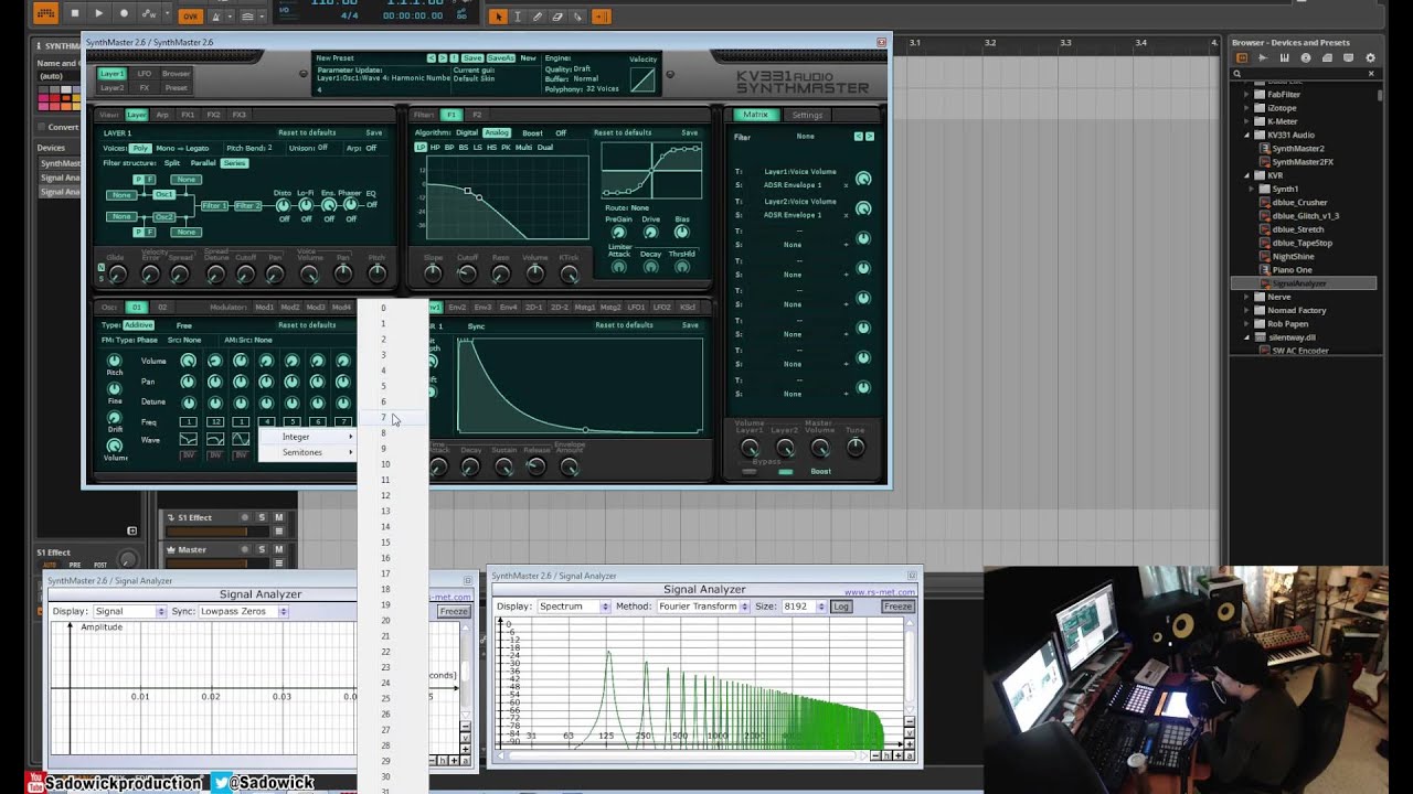 KV331 Synthmaster Tutorial 06 - Additive Synthesis