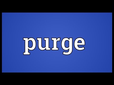 Purge Meaning