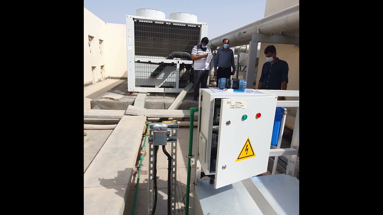 Smart Cooling Adiabatic Precooling System - Carrier chillers - Emirates National Schools in UAE