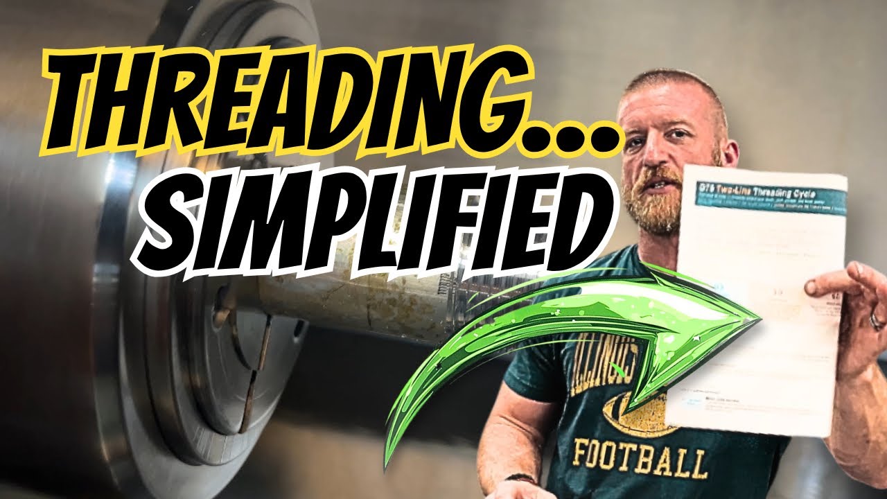 G76 Threading Cycle FINALLY Explained — Two Lines of Code, Perfect Threads Every Time!