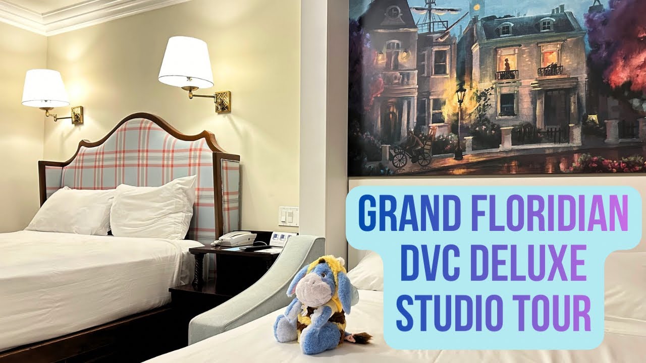Disney’s Grand Floridian DVC Deluxe Studio Tour | Refurbished Room and New Lobby Bar