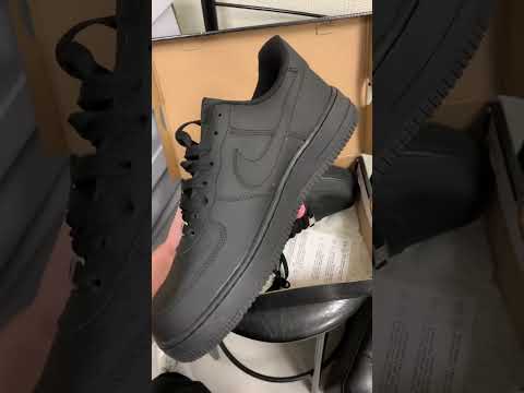 Nike air force 1 low black