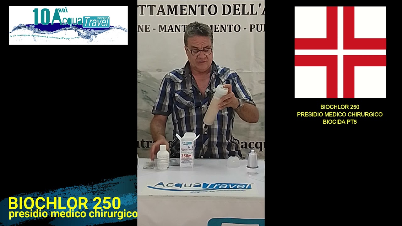 Disinfettare l’acqua in camper: Acquatravel Biochlor – Girare Liberi