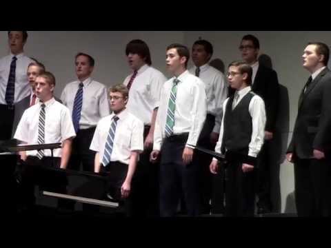 Micah Performs "Manly Men" a Silly Choir Song for Men's Choir