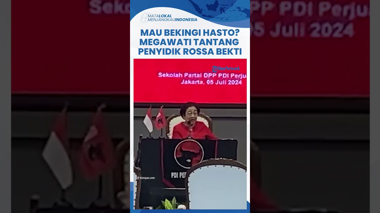 Jadi Sorotan Pidato Megawati Tantang Penyidik KPK Rossa Bekti yang ... Jadi Sorotan Pidato Megawati Tantang Penyidik KPK Rossa Bekti yang ...