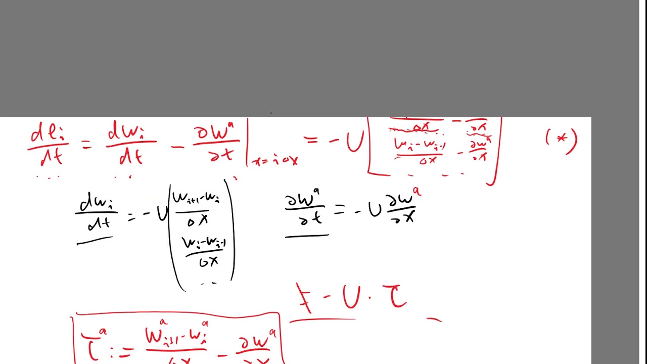 Analyzing stability of forward difference for advection equation