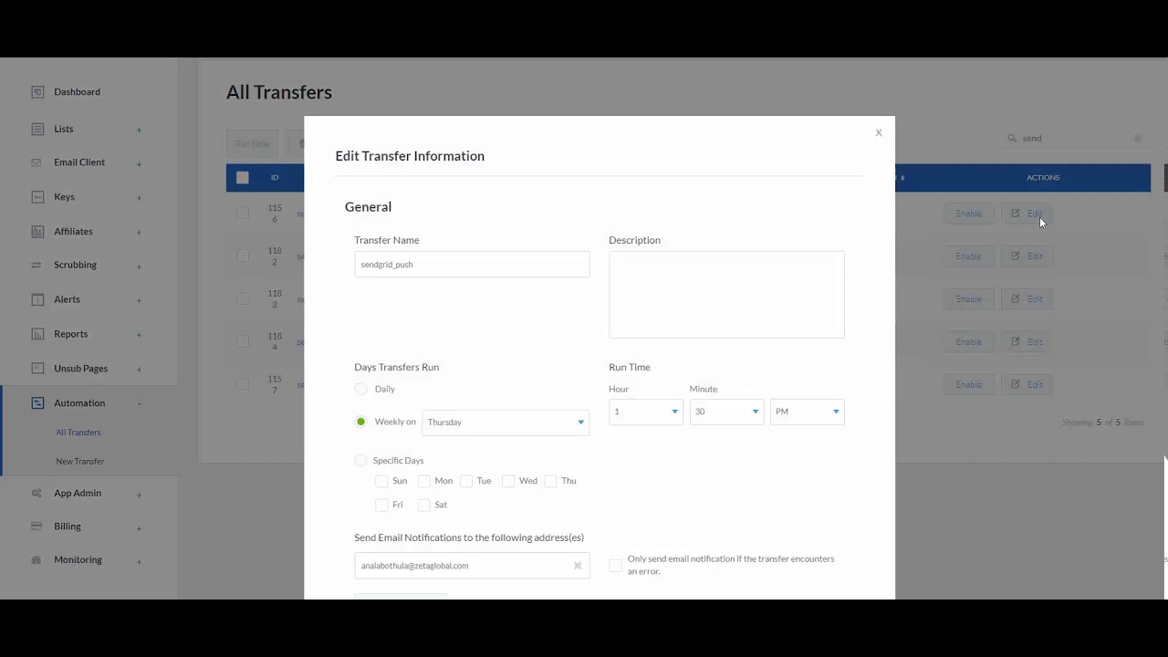 SendGrid API Connector